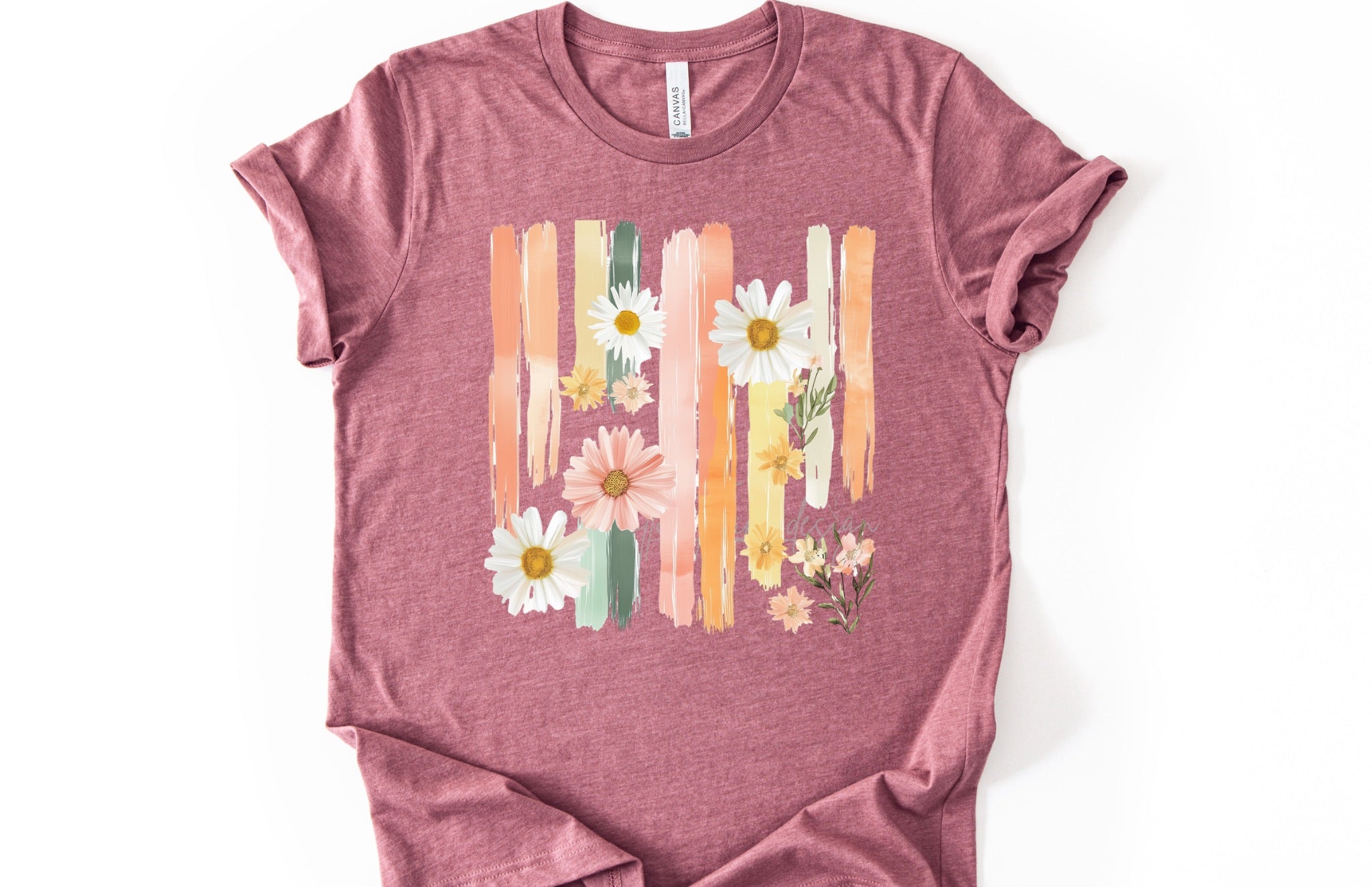 Daisy Design Tee – COTTONTWINE DESIGN